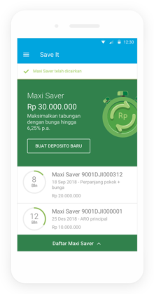 Fitur Maxi Saver di Aplikasi Keuangan Jenius